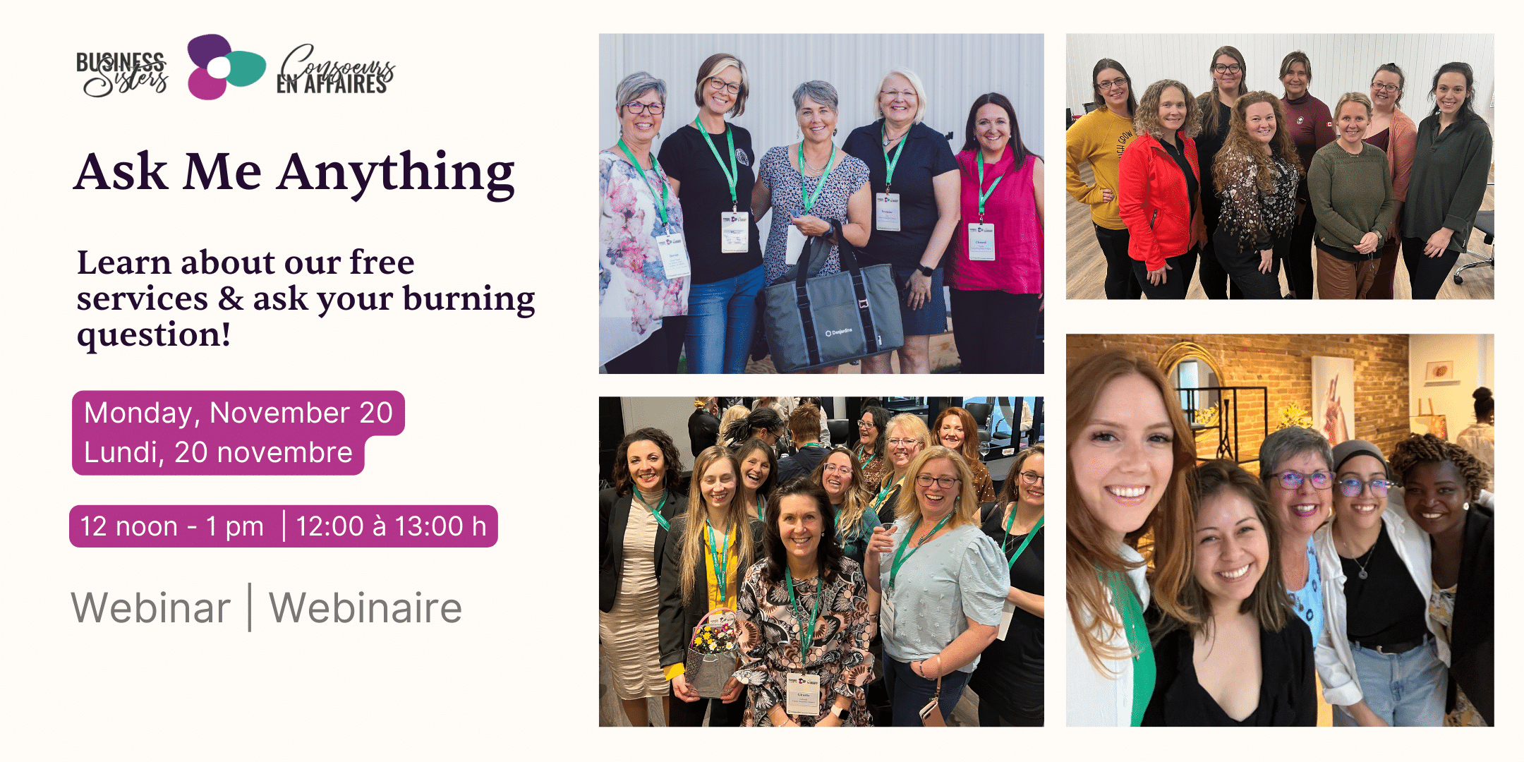 Real Connections | Events | Business Sisters